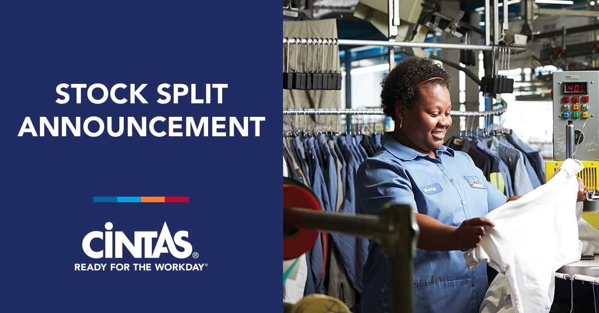 Cintas Board of Directors Approves 4-For-1 Stock Split